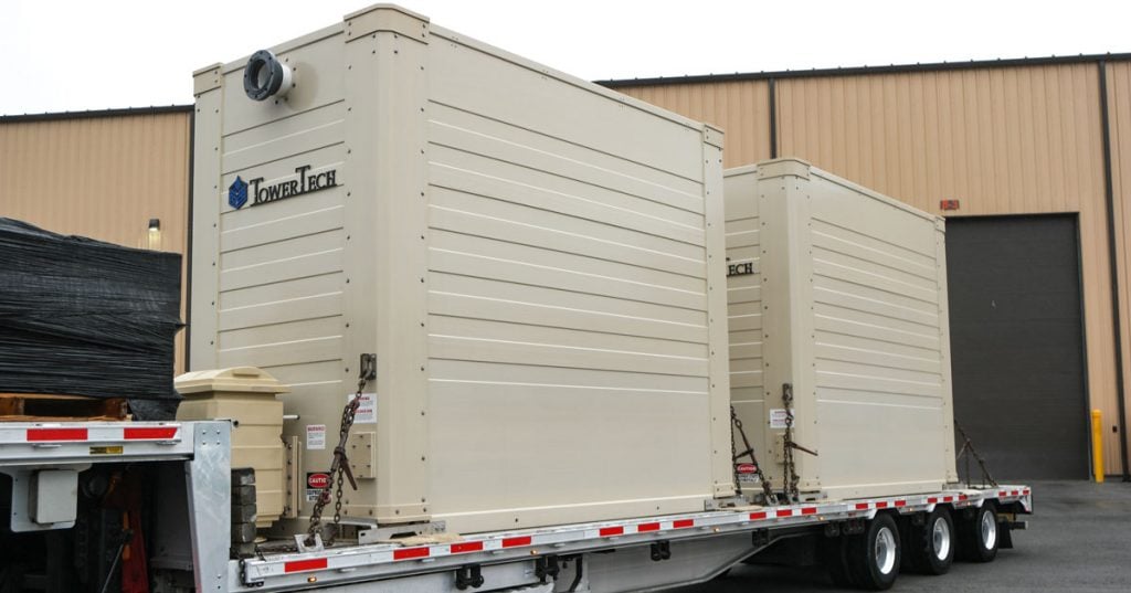 Fiberglass Cooling Towers at Competitive Pricing | Tower Tech